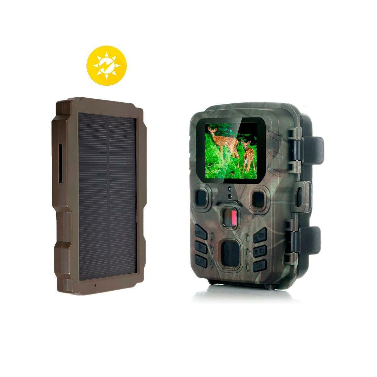 Набор фото ловушка Filin Mini301 (Orig) и солнечная панель «SP-08 Dual»