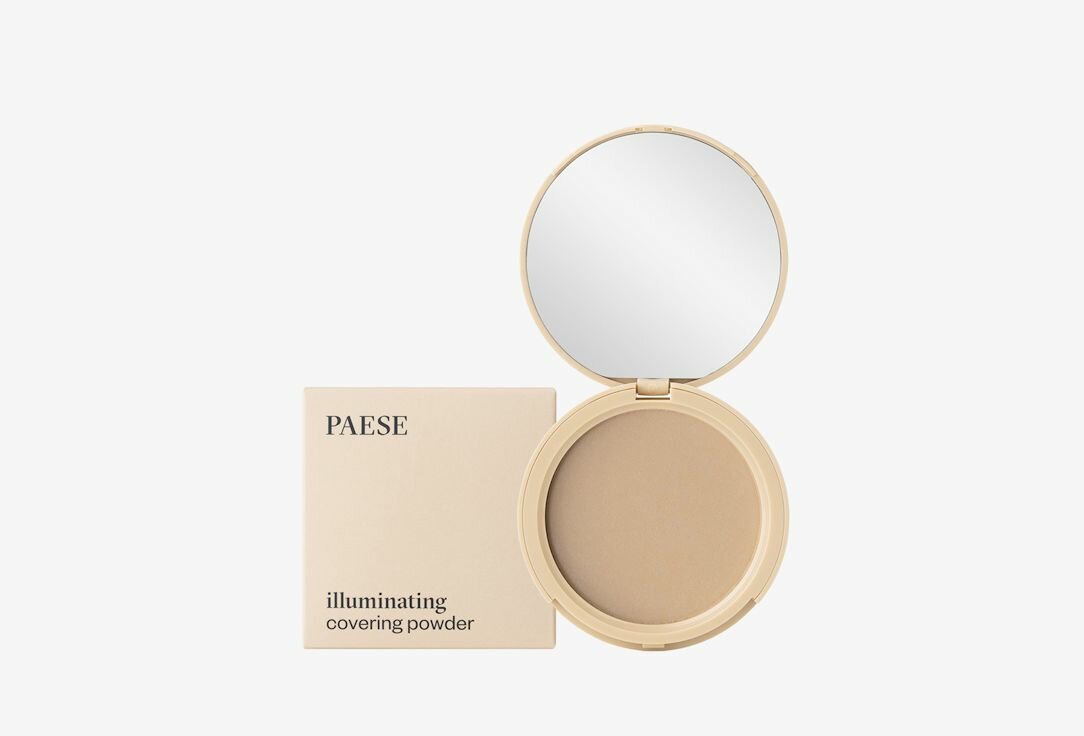 Пудра со светоотражающими частицами PAESE Illuminating covering powder 9 г 3С