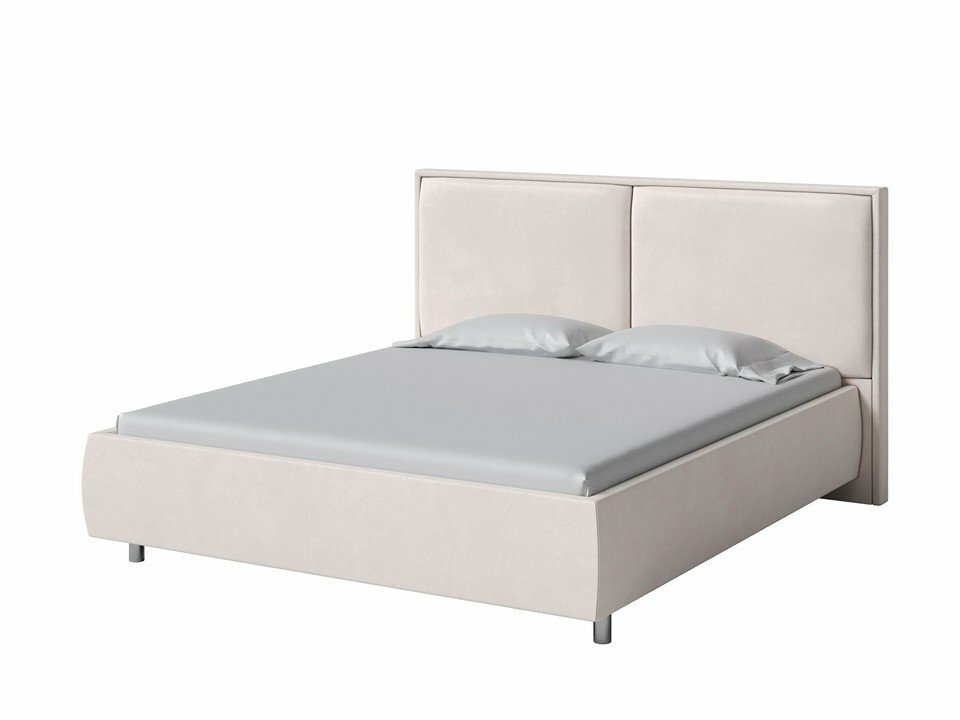 Кровать PROxSON "Pansy", с подъемным механизмом, 160x200 см, цвет "Teddy, снежный"