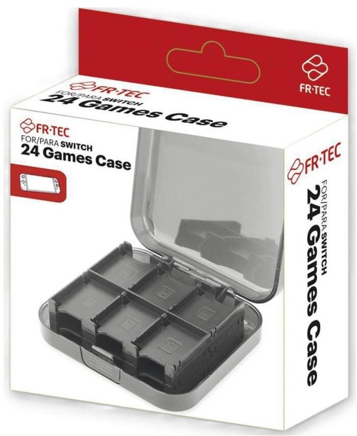 Кейс для хранения 24 игровых картриджей Nintendo Switch (FR-TEC)