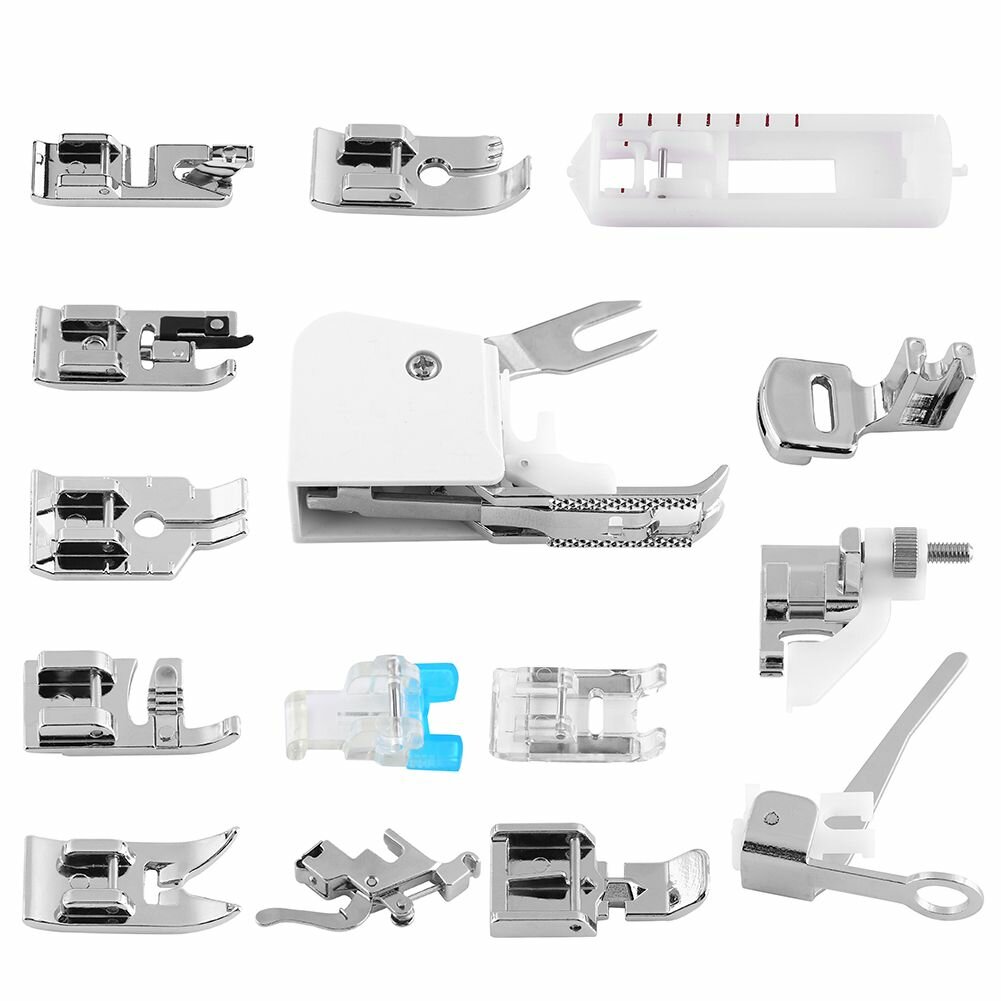 Универсальный набор прижимных лапок для бытовых швейных машин