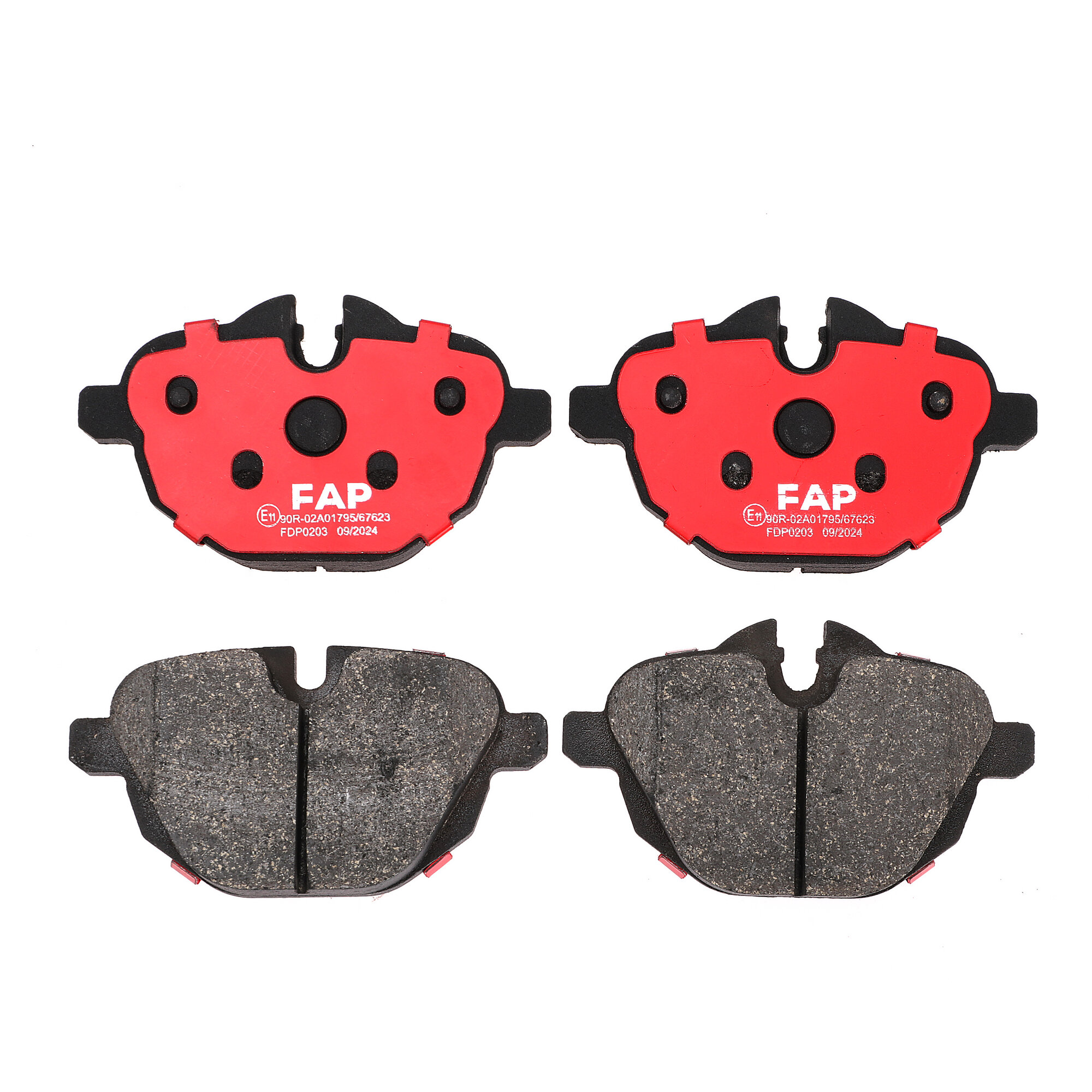 Колодки керамические тормозные задние BMW 5 6 7 X3 X4 X5 X6, Бмв 5 6 7 I8 Ix3 X3 X4 X5 X6; 34212788284, 34216788284 красные бесшумные