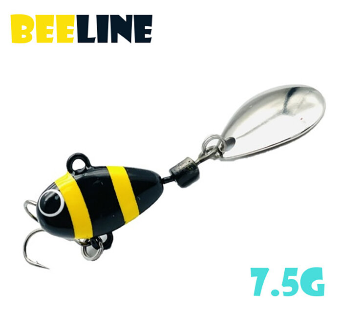 Блесна Тейл-Спиннер для рыбалки Uf-Studio Hurricane 7.5g #Beeline