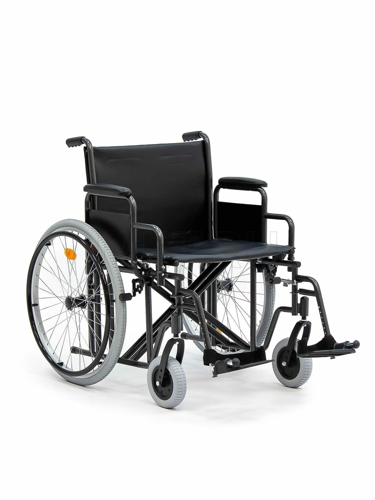 Инвалидное кресло MET MK-290 с увеличенным сиденьем шириной 55 см