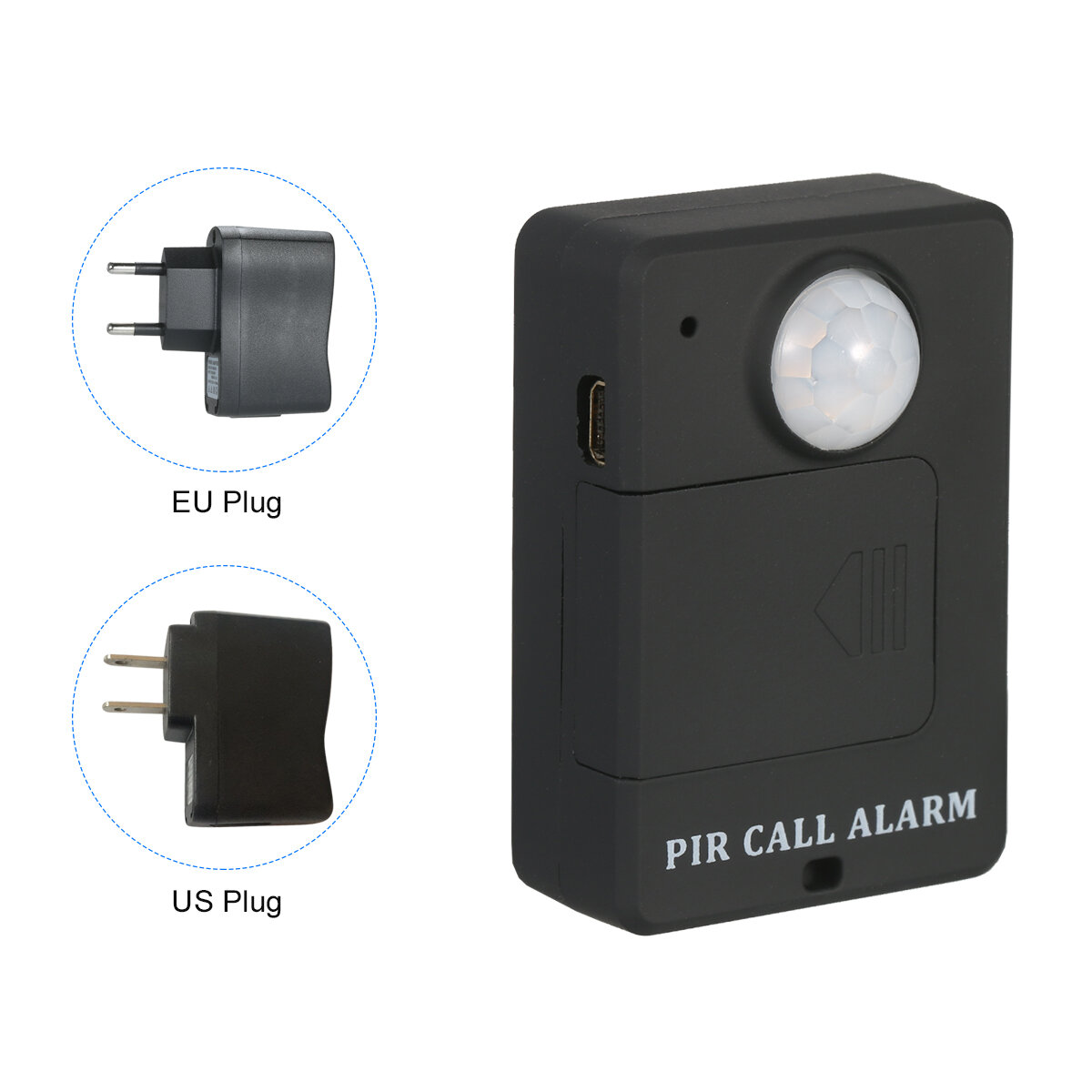 Датчик движения PIR, детектор движения, мини-датчик движения, сигнализация с дистанционным управлением, беспроводная GSM-сигнализация, пассивный инфракрасный датчик, охранная сигнализация с функцией голосового мониторинга