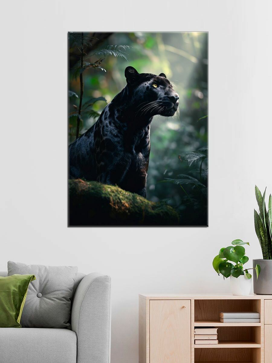 Картина на стену "Пантеры", 50х70 см