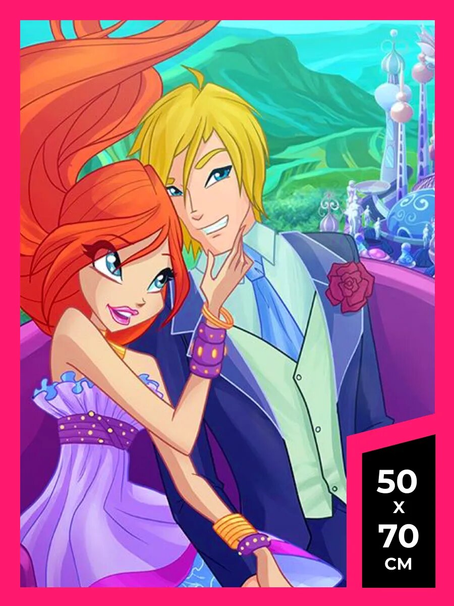Постеры Винкс Winx Club плакаты 9 A5070, матовая фотобумага премиум качества