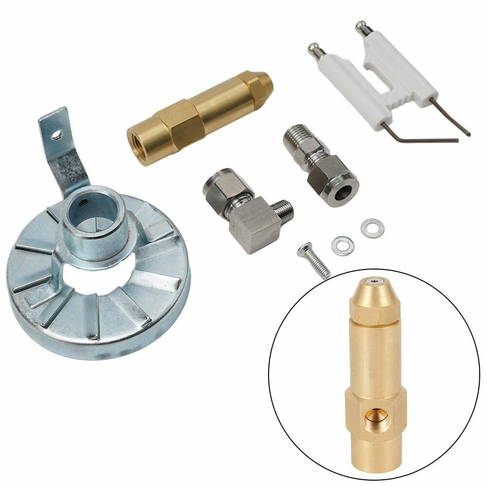 Регулируемая воздушная распылительная форсунка для горелок на отработанном масле, форсунка 2,0 мм