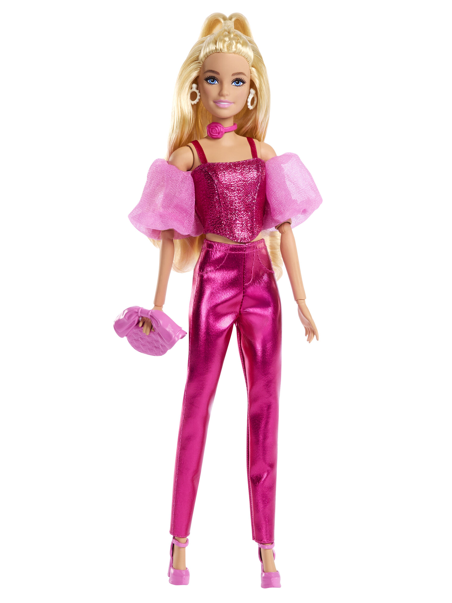 Кукла Mattel Barbie Deluxe Style JFP40 Блондинка в розовом корсете, с аксессуарами
