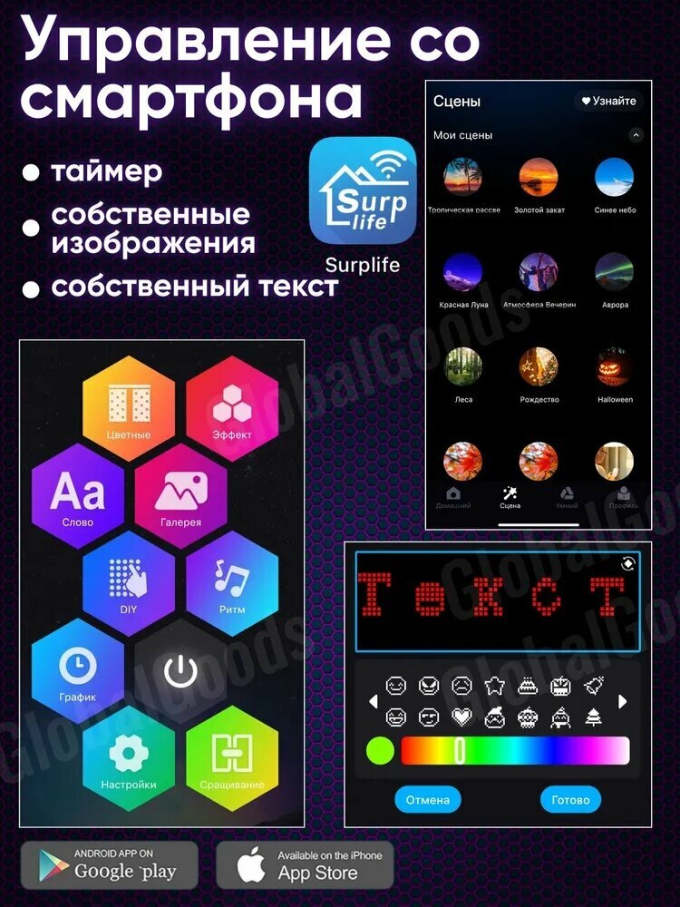 Электрогирлянда уличная Занавес Импульсная, Светодиодная 400 ламп, 2 м, питание От порта USB, 1 шт