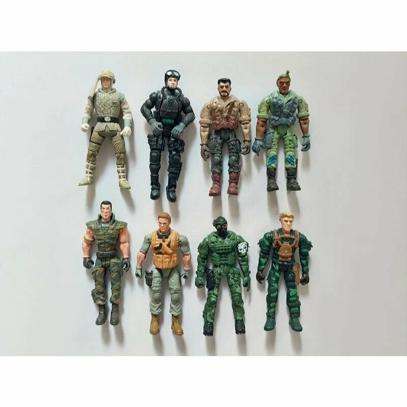 8 шт. 3.75 - дюймовая игрушка, Lanard the Corps figures 001