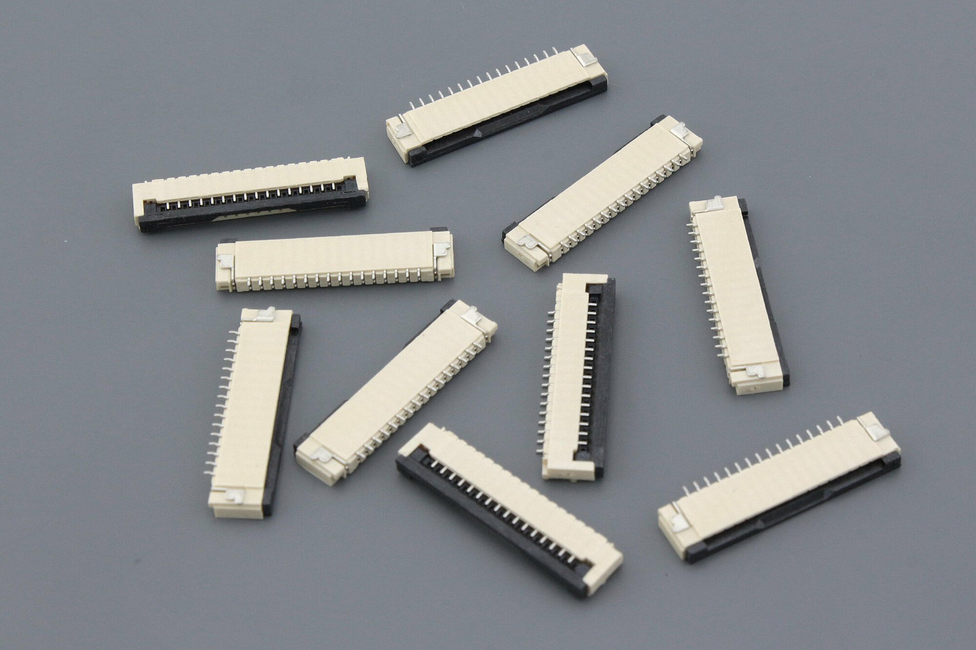 Разъем FPC Flip-Lock 1010-16RLGF 16 pin высота 1мм шаг 1мм 10 шт