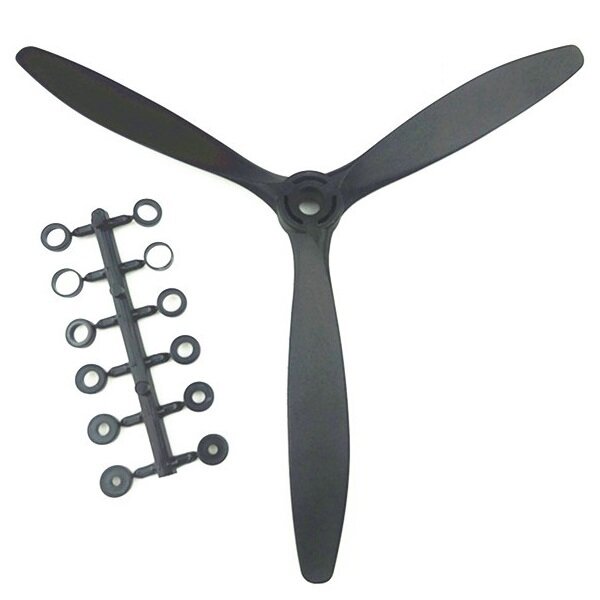 RC самолёт Винт 3-лопастной 9x6 (9060), запасная часть