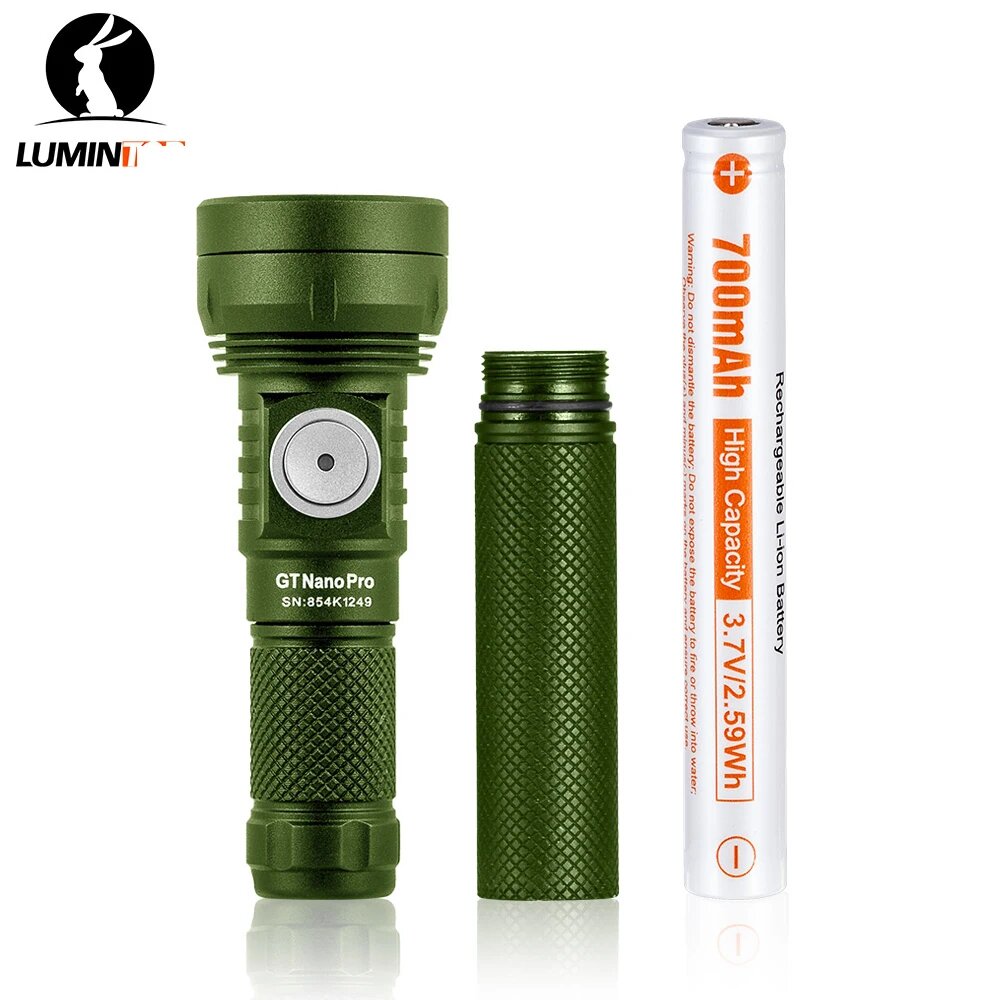 Мини-фонарик Lumintop GT NANO PRO V3.0 с удлиненной трубкой 10750 Green 10750 set