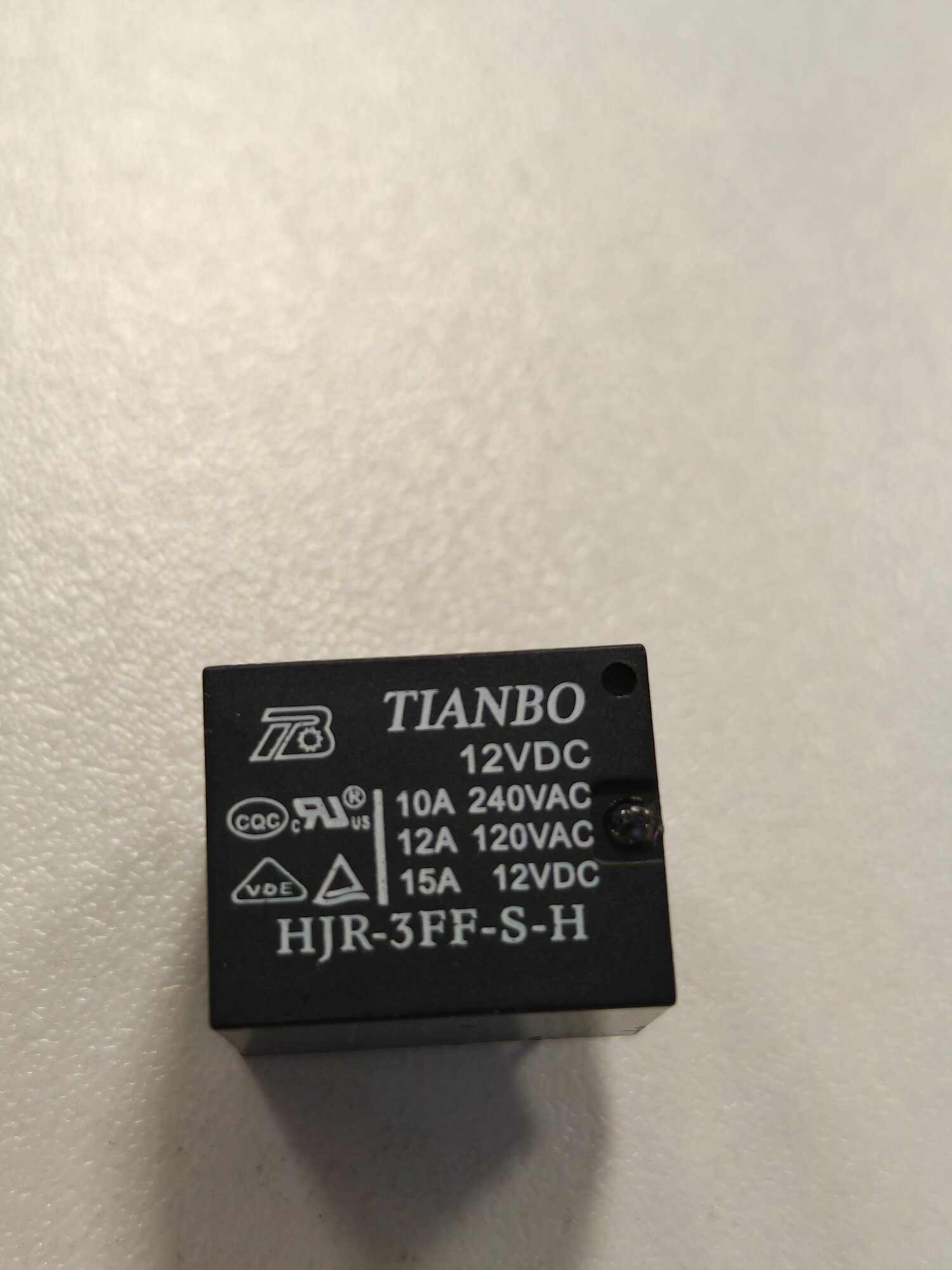 1шт, Реле HJR-3FF-12VDC-S-Z 12В 10А
