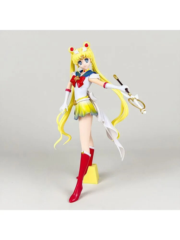 Sailor Moon Аниме Сейлор Мун ручной работы "волшебная палочка", двухмерная модель куклы, украшение