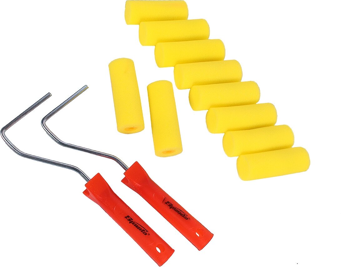 Набор валиков 10 штук + бюгели 2 штуки SPARTA