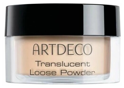 Пудра рассыпчатая, Artdeco, Translucent Loose Powder Refill, сменный блок, тон 02, светлый, 8 г