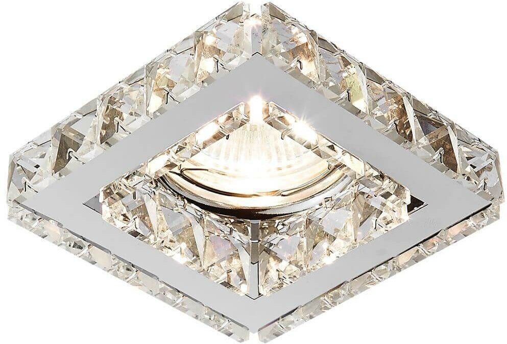 Встраиваемый светильник Ambrella light Crystal K110 CL/CH