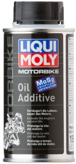 Антифрикционная присадка в масло для мотоциклов Liqui Moly Motorbike Oil Additiv 0.125 л