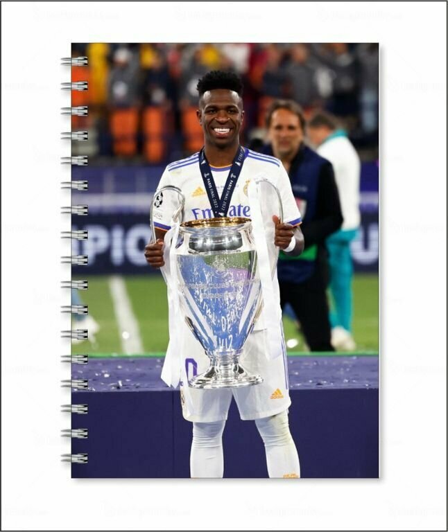 Тетрадь Vinicius Junior, Винисиус Джуниор № 5