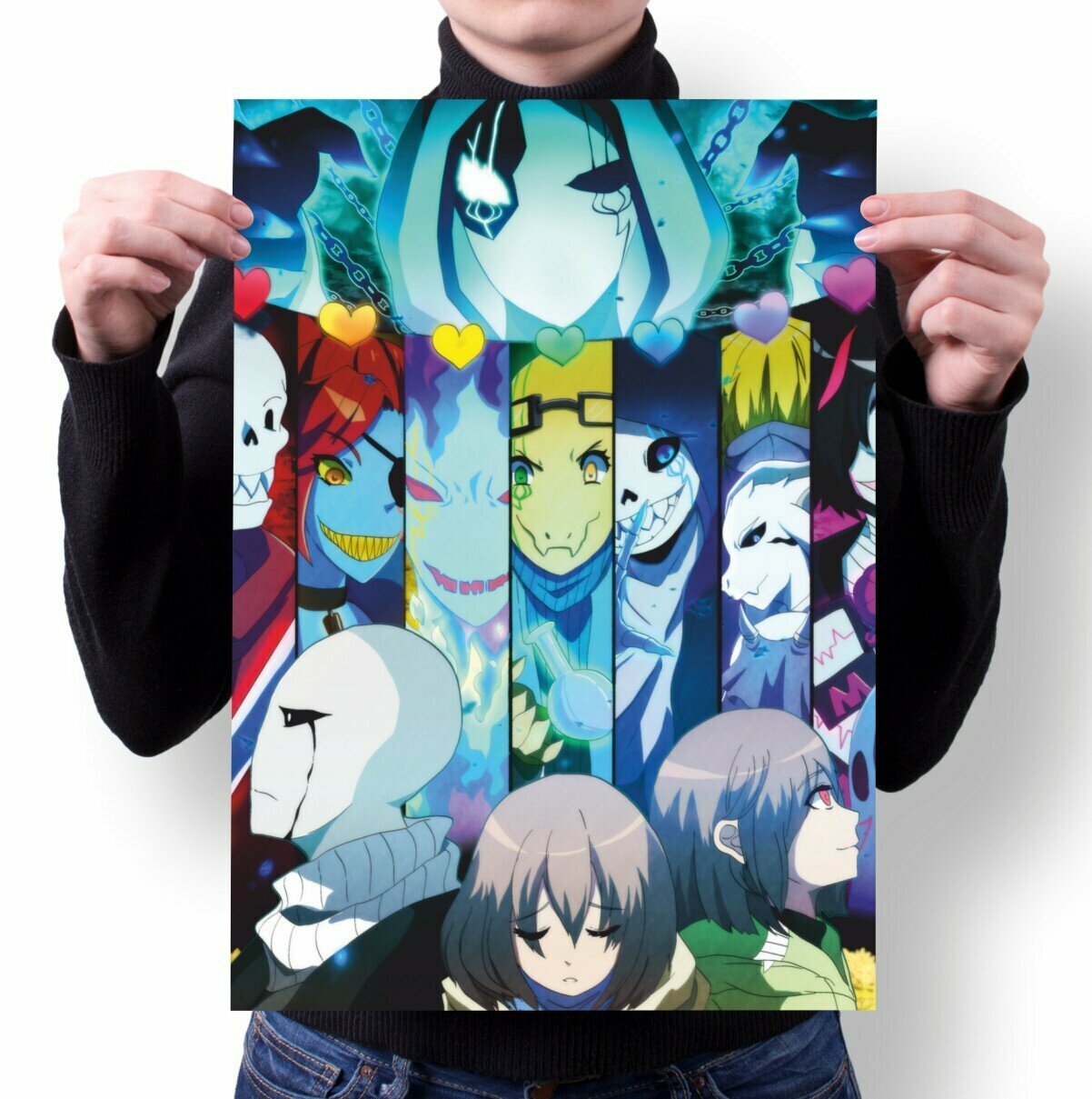 Плакат А4 Принт "Андертейл, Undertale" - 22