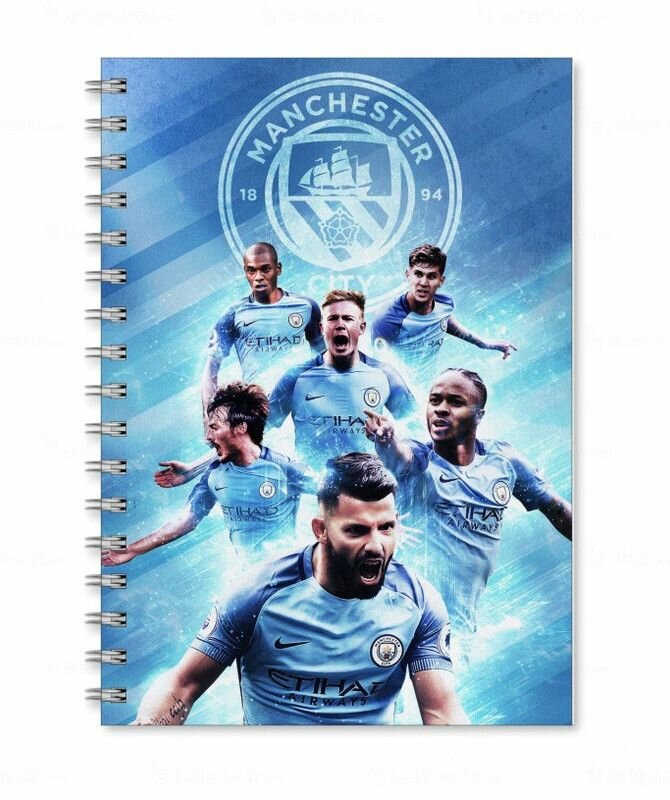 Тетрадь GOODbrelok А4 Манчестер Сити, Manchester City - 0006