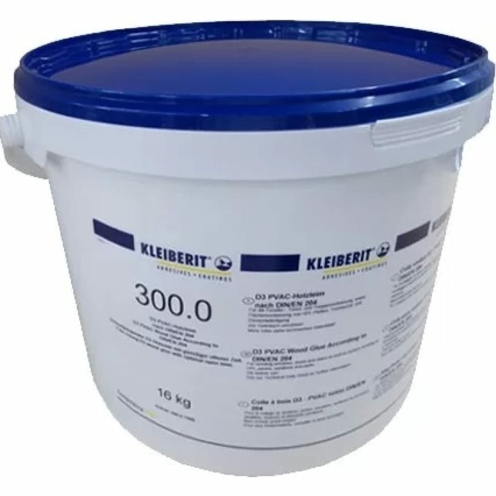 Однокомпонентный клей Kleiberit 300.0 16 кг Д3KLB0130/16