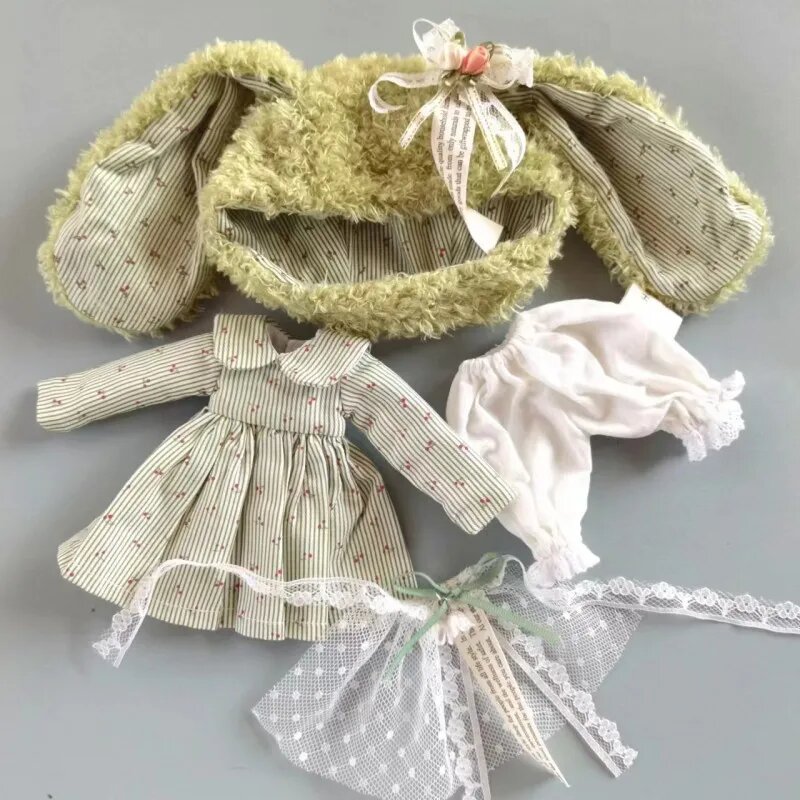 Кукольная юбка с цветочным узором, цвет A (2)