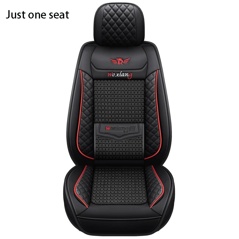 Чехлы на автомобильные сиденья для Renault Arkana Megane 4 Kangoo Logan 2 Scenic Laguna Captur Kadjar Talisman Zoe, универсальные автомобильные аксессуары 1Pcs-Black