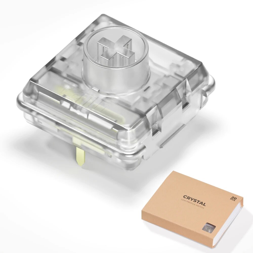 20шт Crystal Switch переключатели механической клавиатуры