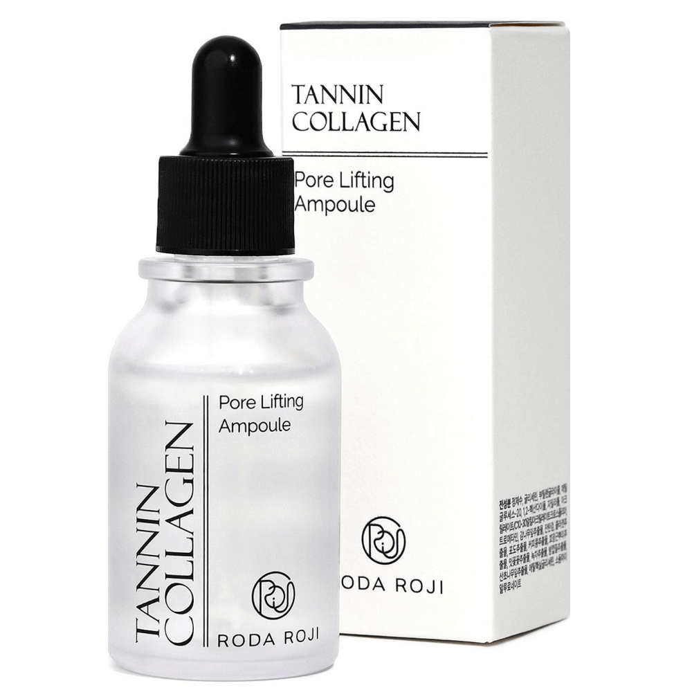 Сыворотка для сужения пор с коллагеном и комплексом танинов Roda Roji Tannin Collagen Pore Lifting Ampoule, 30мл