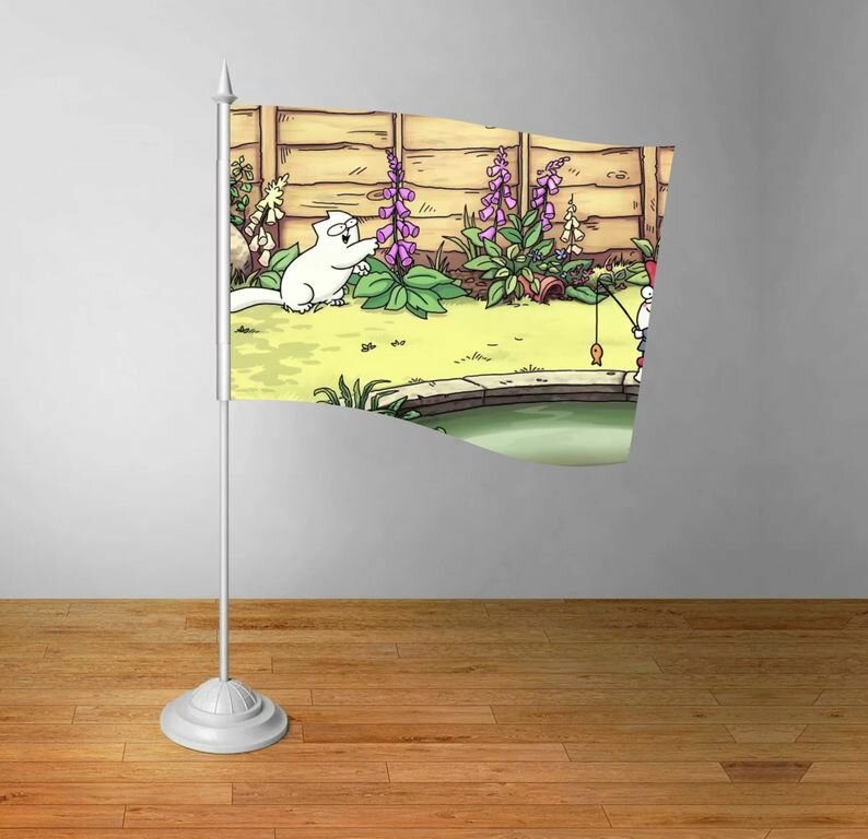 Флажок GOODbrelok Simon s Cat, Кот Саймона №9