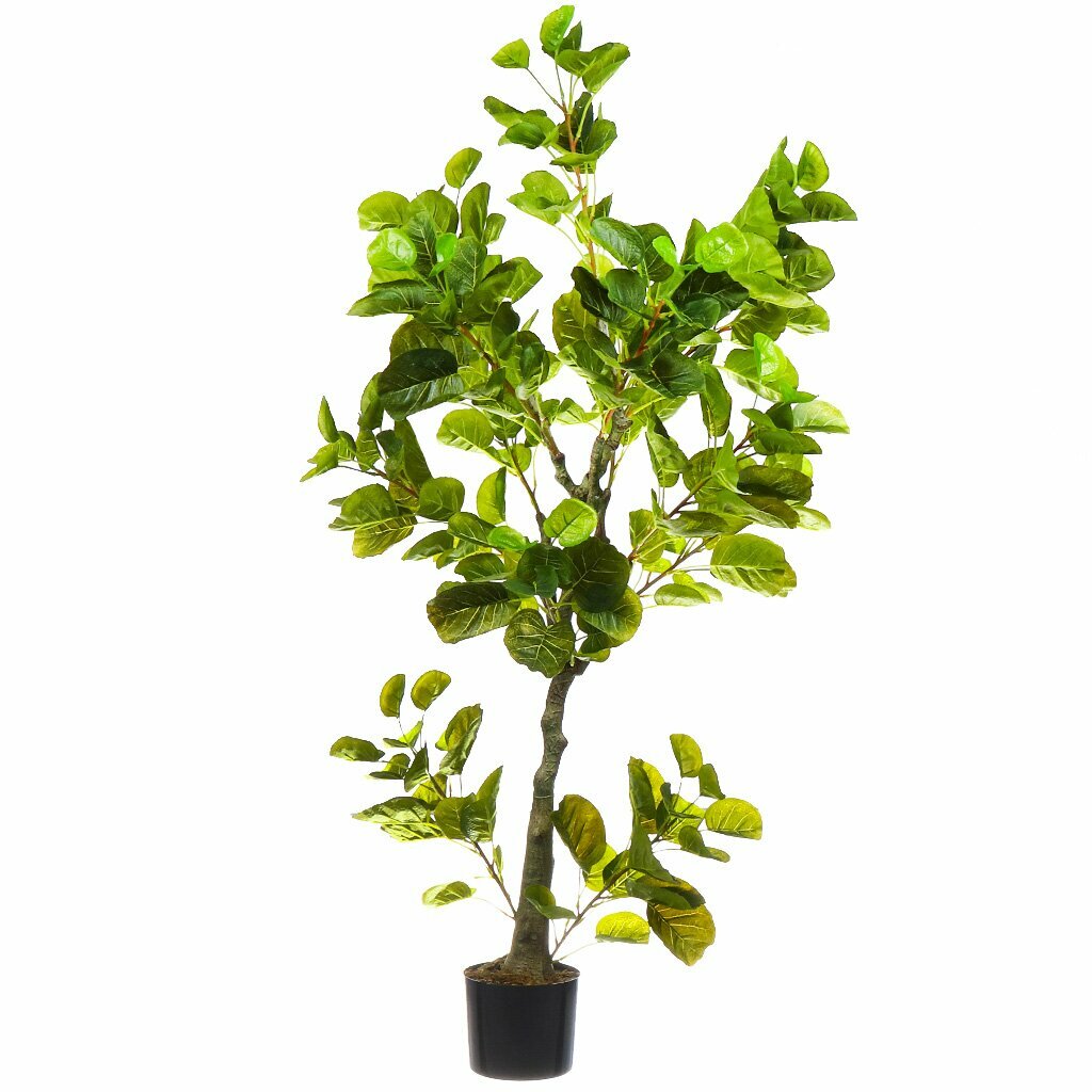 Искусственное дерево 150 см, зелёное, в кашпо, Китай