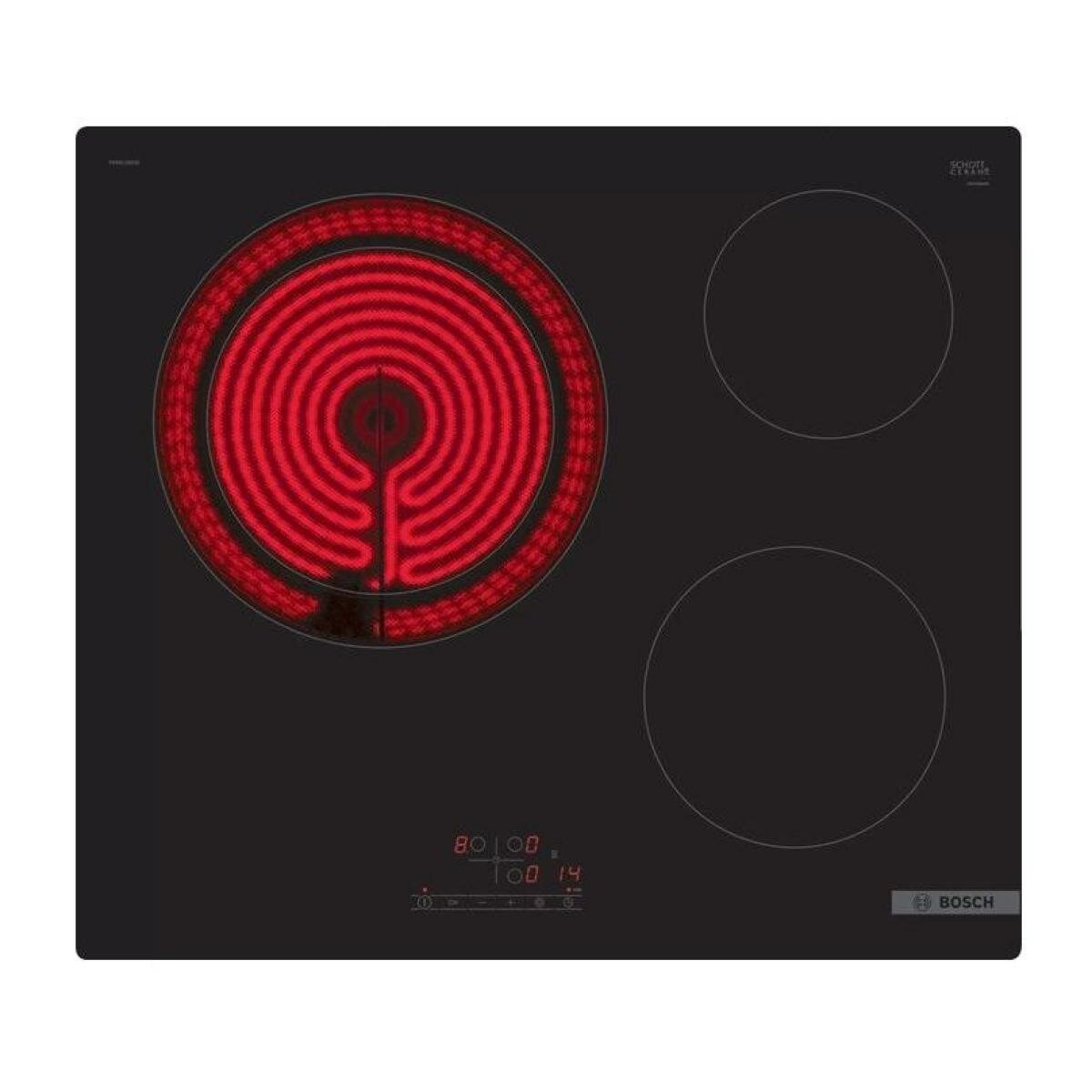 Варочная панель Bosch Serie 4, PKK611BB2E, стеклокерамика