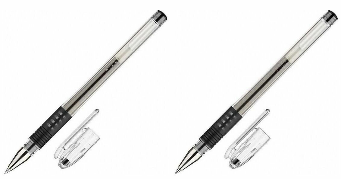 Pilot Ручка гелевая G-1 черный, 0,5 мм, 2 шт