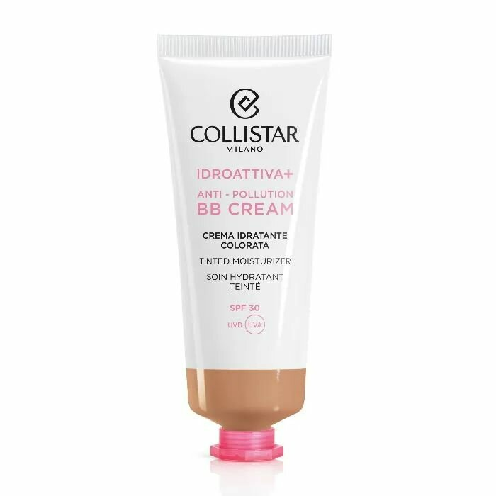 Collistar - Idro Attiva + BB Cream Anti-Pollution SPF30 Shade 3 Тональный увлажняющий и очищающий крем для лица (без коробки) 50 мл