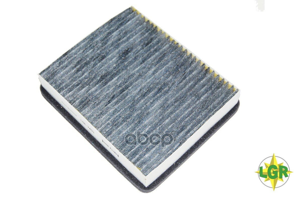 Фильтр салонный ВАЗ 2110-12 ст. обр. угольный (выпуск до 2003 г) LGR арт. LGR-7402