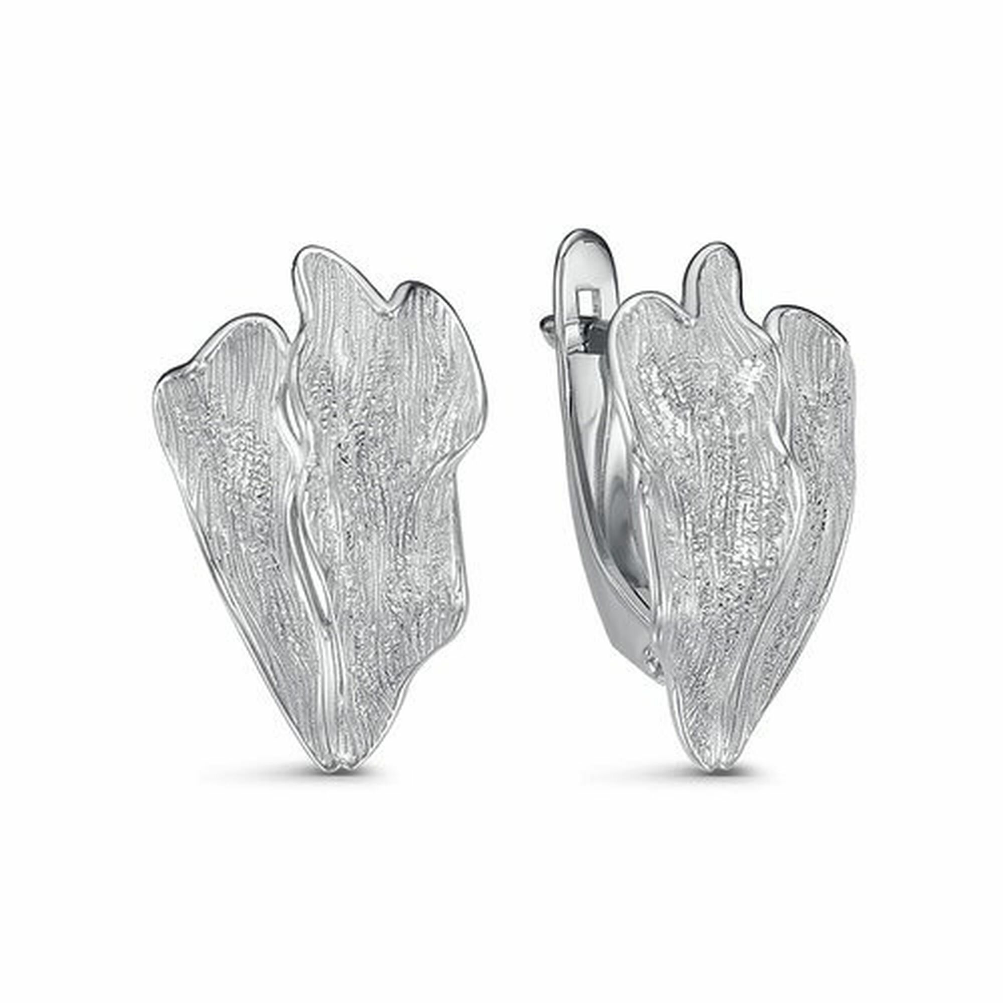 Серьги Diamant online, серебро, 925 проба, родирование