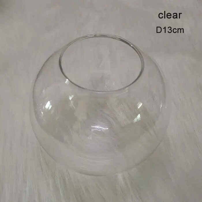 Стеклянный шар clear D13cm для светильника