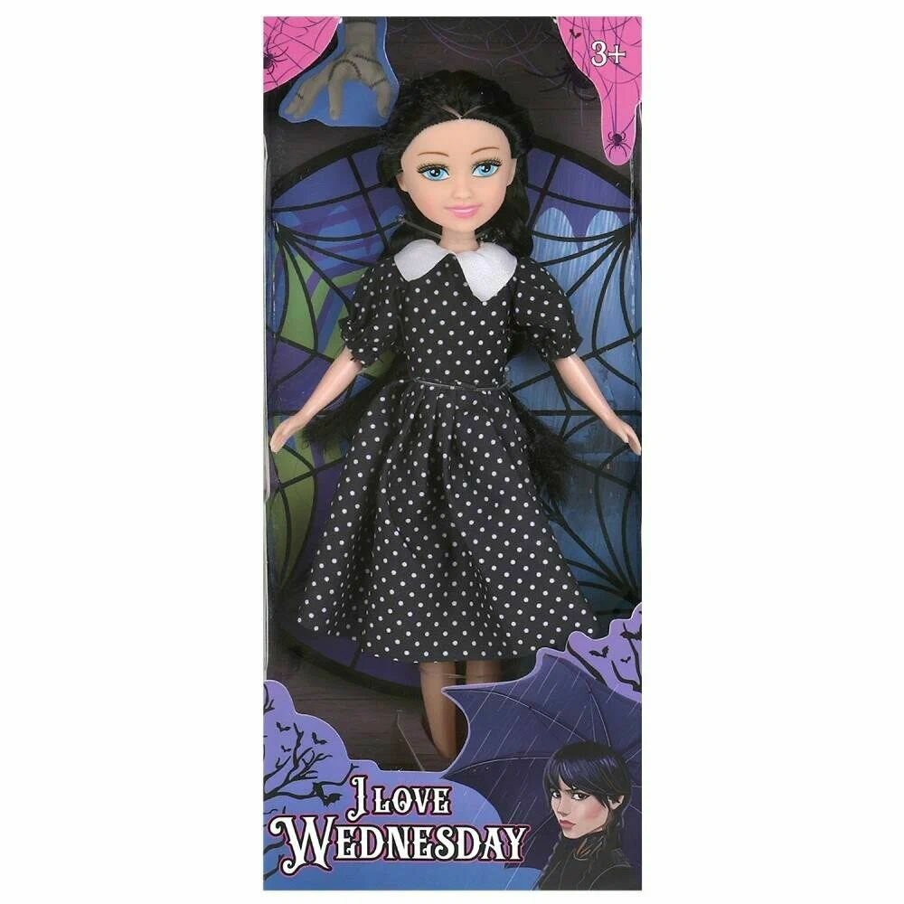 Кукла 23см I love Wednesday