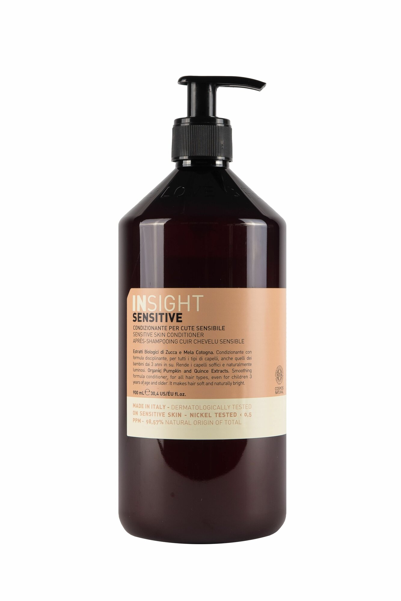 INSIGHT Кондиционер для чувствительной кожи головы SENSITIVE, комфорт и баланс кожи, 900 мл