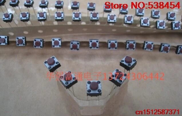 30 шт. тактовые переключатели EVQ21405R