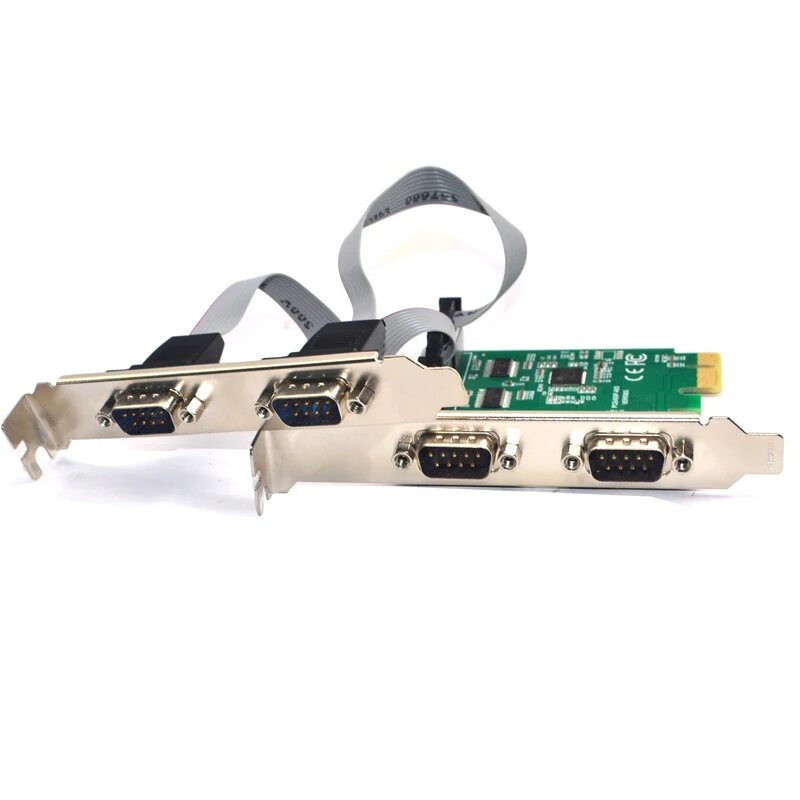 HOMAJA 4-портовый PCI Express последовательный адаптер AX99100
