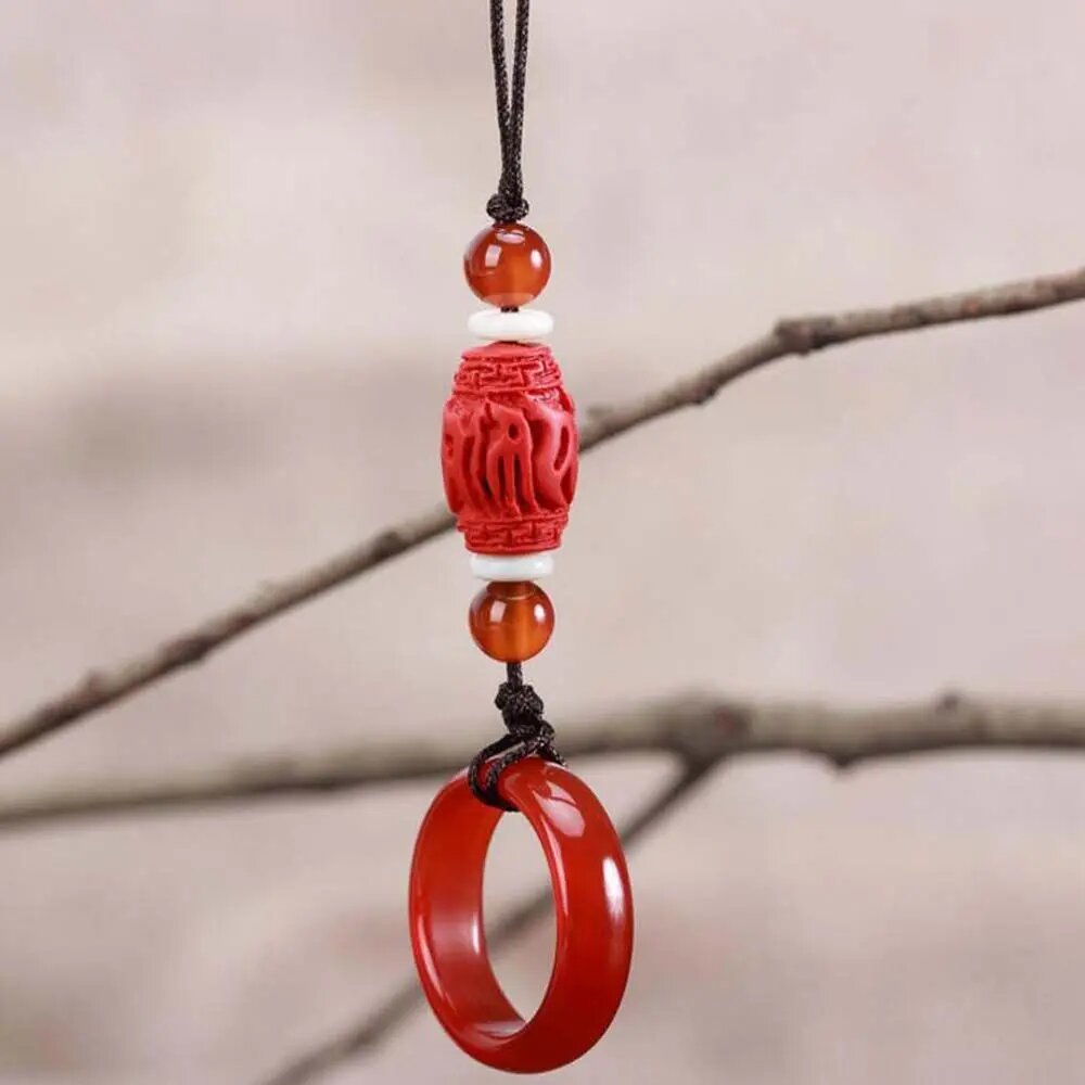 Аксессуары для телефонов, ремешок на запястье, веревка, анти-потерянный ремешок, кольцо с cinnabar