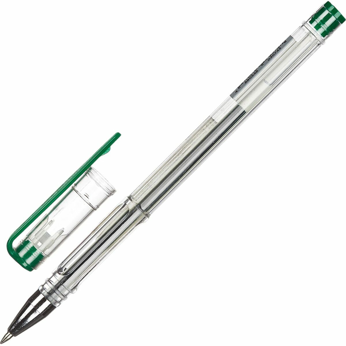 Ручка гелевая Attache Omega (0.5мм, зеленая), 12шт.