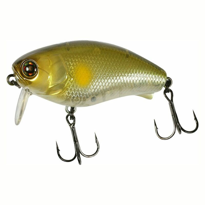 Воблер кренк на щуку/на головля/на судака/на окуня/на форель JACKALL Cherry 0 Footer 48 мм цв. ghost ayu