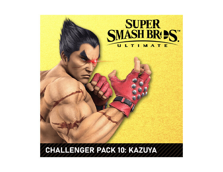 Super Smash Bros. Ultimate - Набор бойца 10: Кадзуя (Nintendo Switch - Цифровая версия) (Европа)