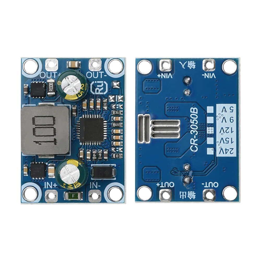 Понижающий регулятор diymore 3.6-32В до 5/9/12В 5А, Model 12V