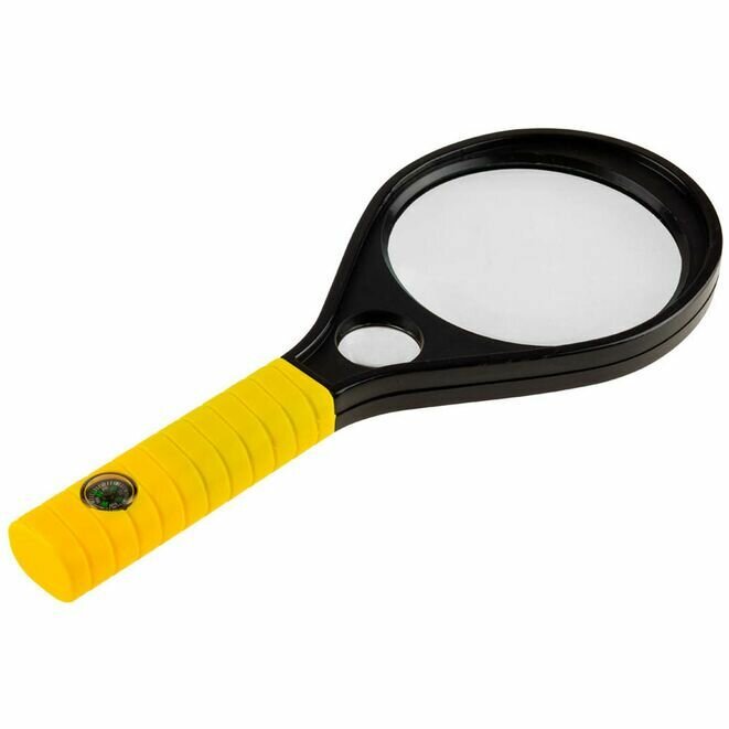 Лупа для чтения, стекло, 2/6 кратное увеличение, 90 мм, STAYER